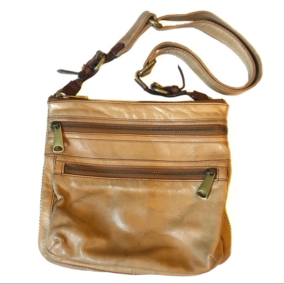 Fossil | Bags | Fossil Explorer Crossbody Bagpurse Tanbrown | Poshmark